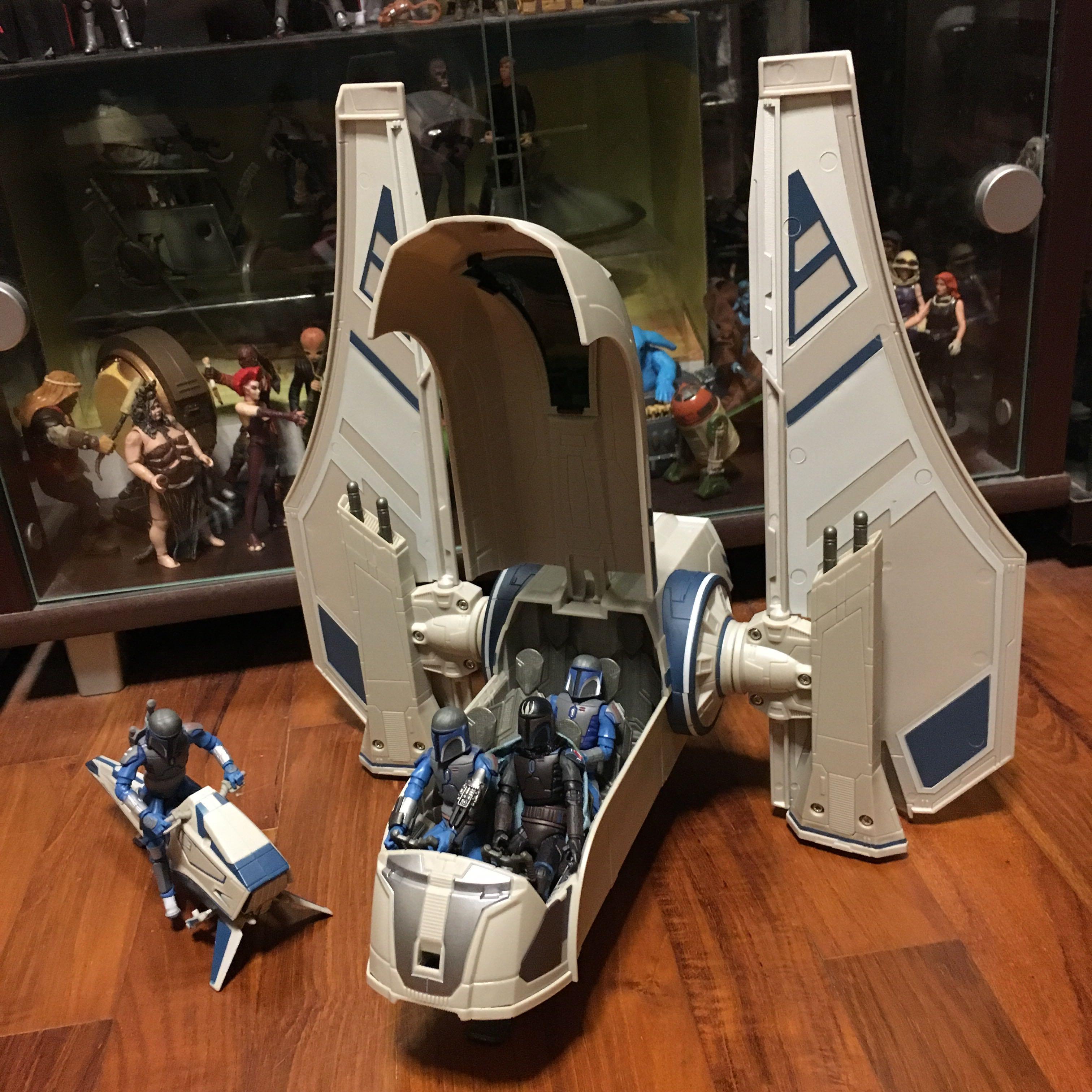 Star Wars The Clone Wars Mandalorian Assault Shuttle, Hobbies & Toys ...