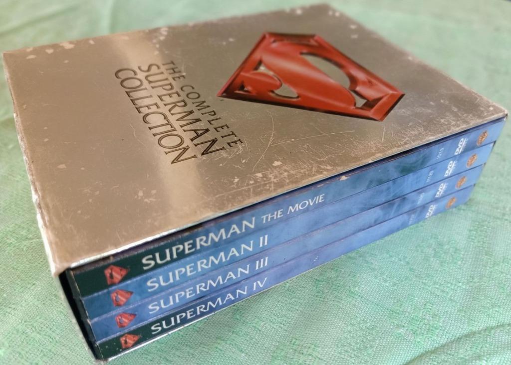 The Complete Superman Collection DVD Box Set 4 Discs, Hobbies & Toys ...