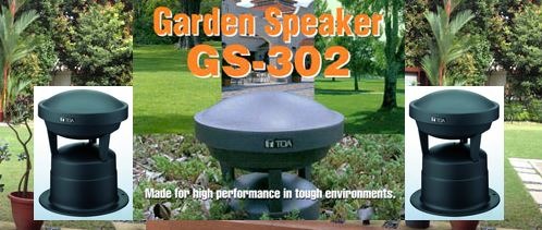 TOA GARDEN SPEAKER SYSTEM. GS-302 (MADE IN JAPAN), Home Services, Others on Carousell