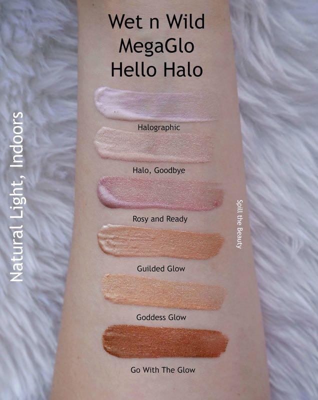 Wet N Wild hello halo megaglo liquid highlighter, Beauty & Personal ...