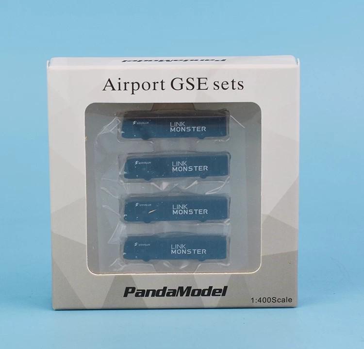 1/400 airport GSE set - Pandamodel STARLUX Airlines Airport Bus, 興趣及遊戲 ...