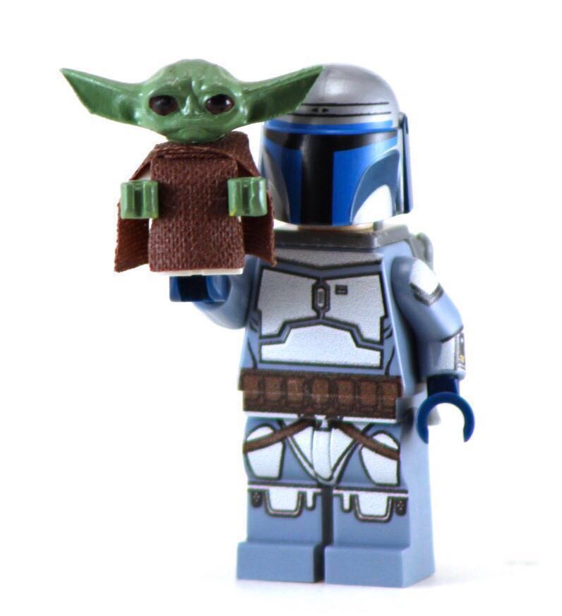 [減價] Baby Yoda custom star wars Lego minifigure 星戰人仔, 興趣及遊戲, 玩具 & 遊戲類 ...