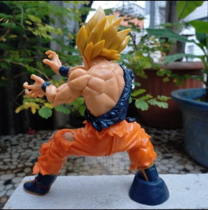 Action Figure Dragon Ball Z Son Goku Super Saiyan Kamehameha Jumbo ...