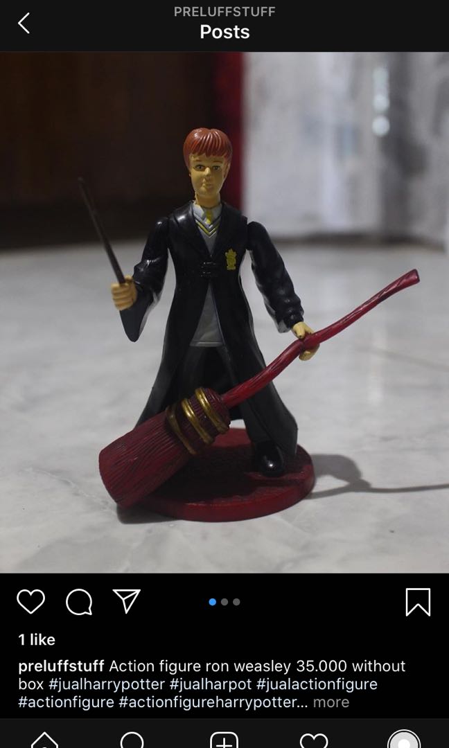 Action Figure Ron Weasley, Toys & Collectibles, Lainnya di Carousell