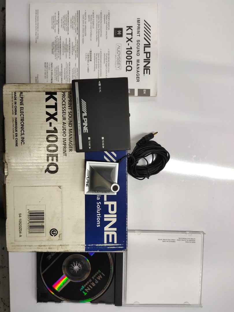 Alpine KTX 100EQ, Car Accessories, Accessories on Carousell