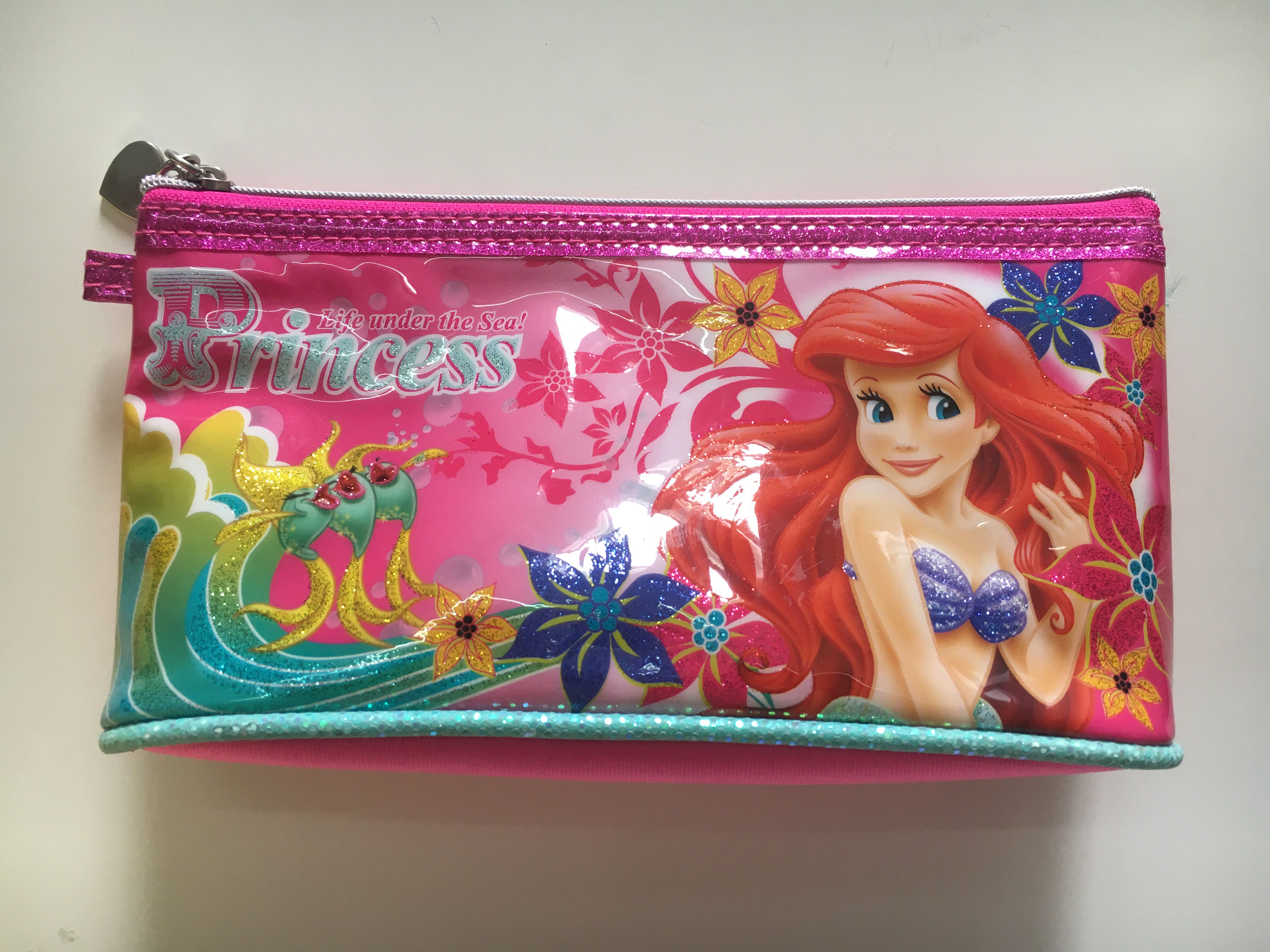 Ariel The Little Mermaid makeup pouch, Hobbies & Toys, Collectibles ...