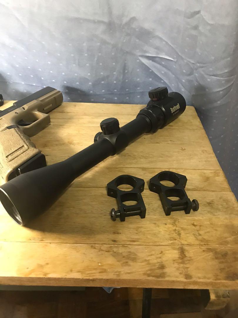 Bushnell Scope and Scope mount on Carousell
