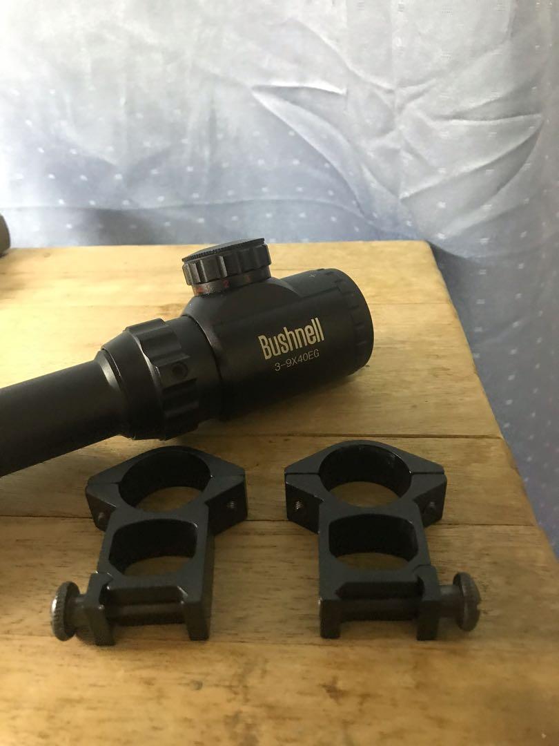 Bushnell Scope and Scope mount on Carousell