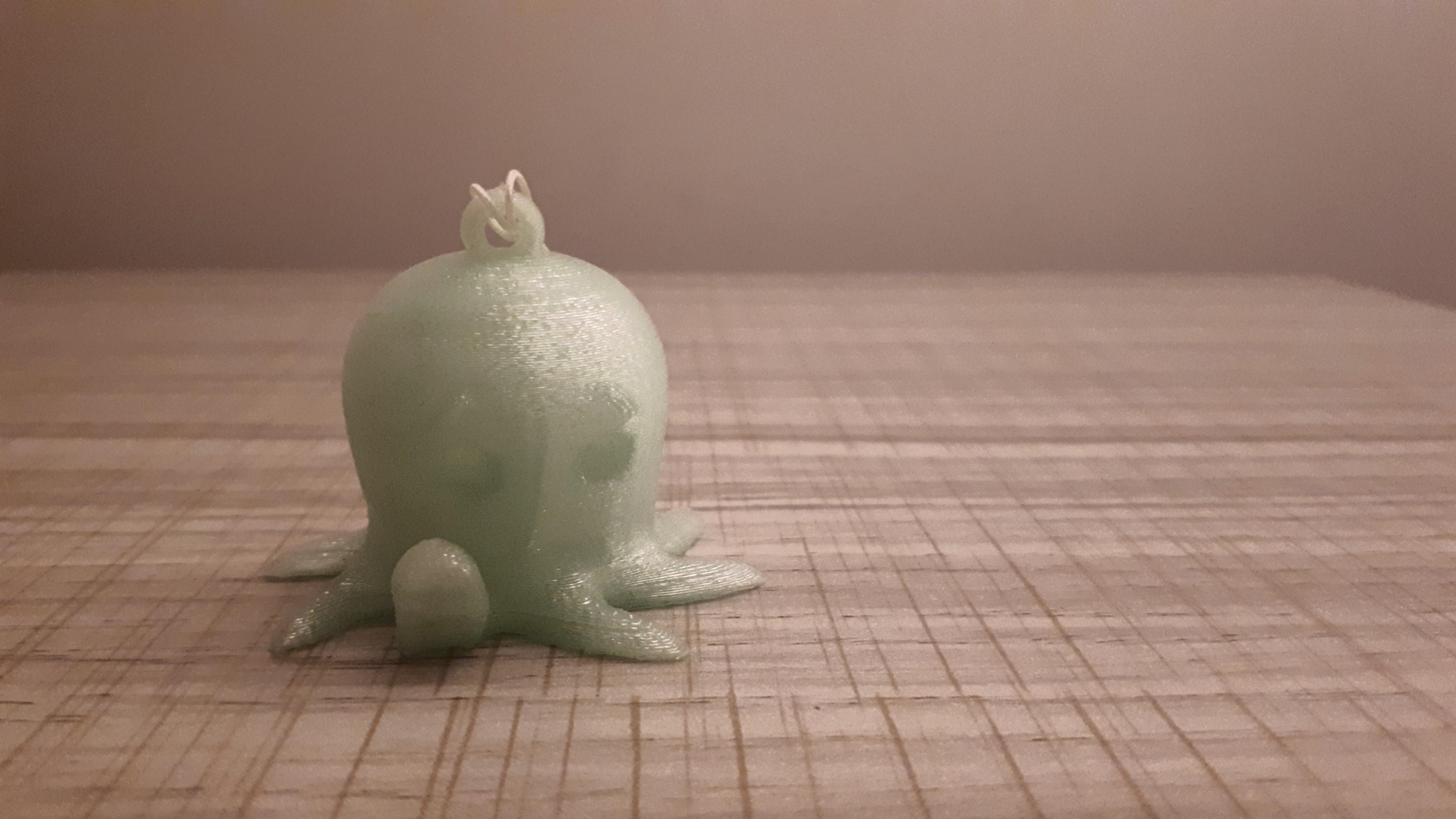 Cute 3D Printed Keychain: Octopus Say Hello, Hobbies & Toys, Stationery ...