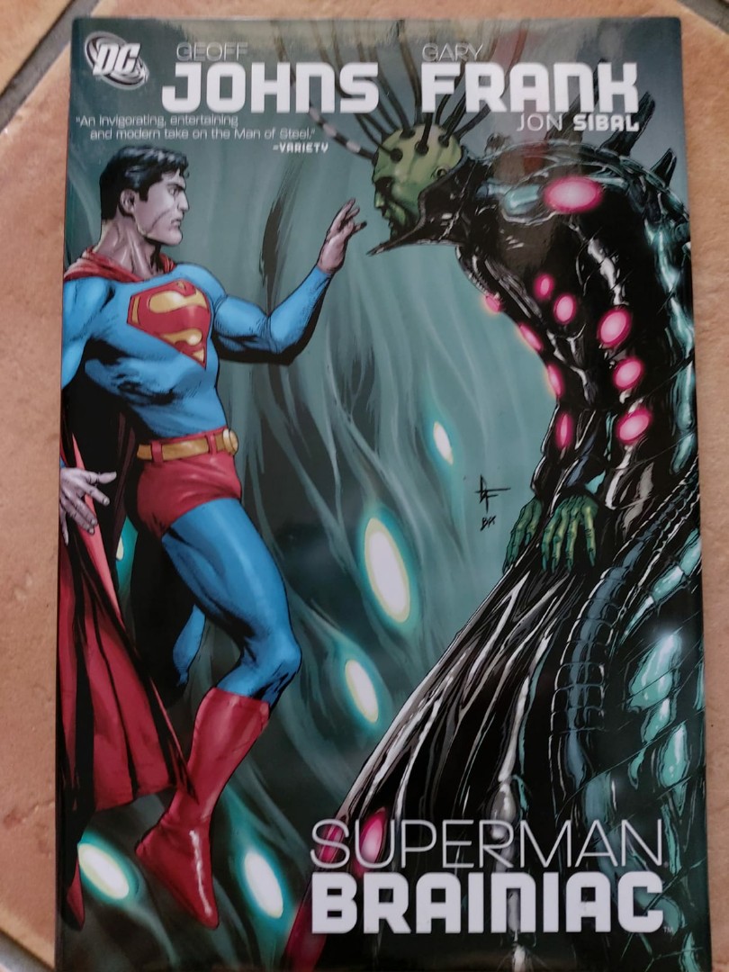 DC Comics Superman Brainiac hardcover TPB, Hobbies & Toys, Books ...