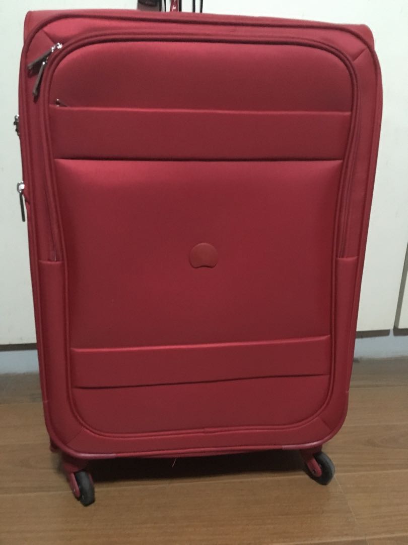 Delsey Medium (Indiscrete Red), Hobbies & Toys, Travel, Travel ...