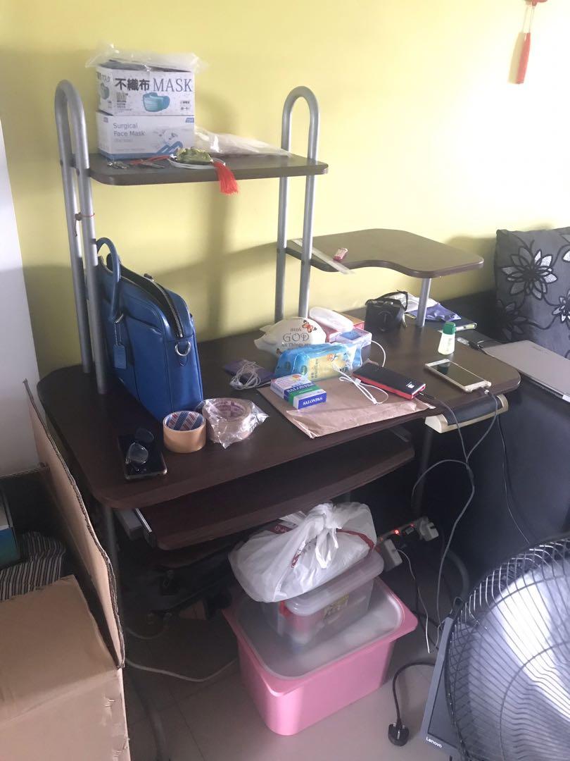 Desktop table, Furniture & Home Living, Furniture, Tables & Sets on ...