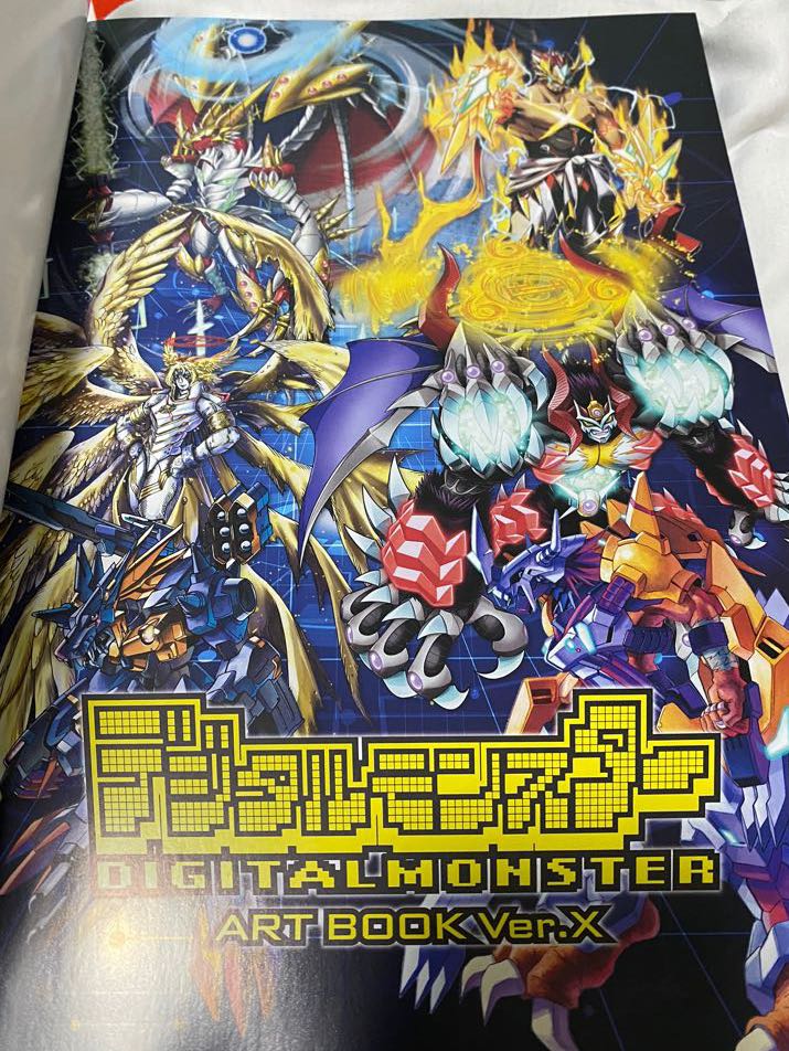 Digimon artbook ver X, Hobbies & Toys, Books & Magazines, Comics ...