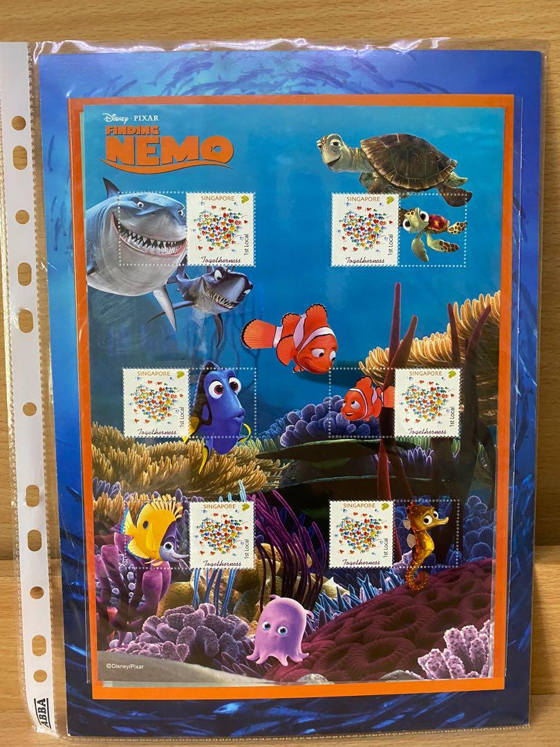 Disney Pixar SingPost Stamps Collections, Hobbies & Toys, Memorabilia ...