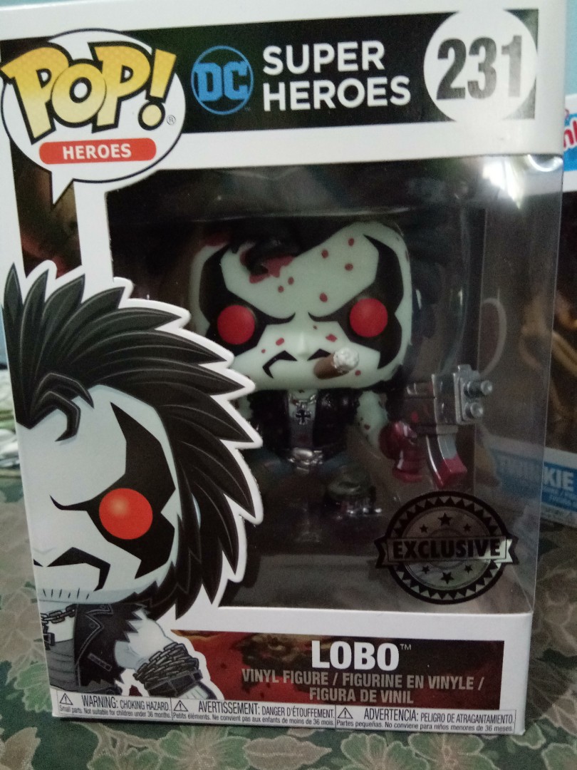 Funko Pop Lobo Exclusive DC Comics Super Heroes 2017, Hobbies & Toys ...