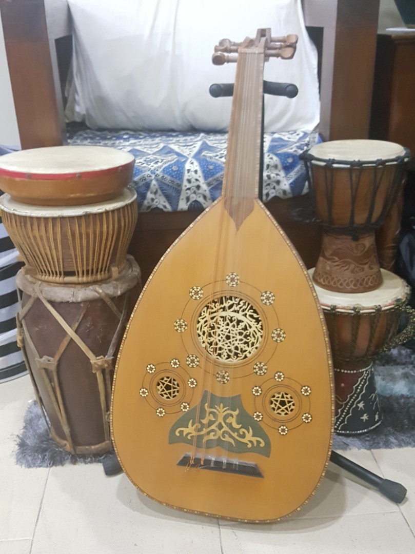 Gambus and Gendang2, Hobbies & Toys, Music & Media, Musical Instruments ...