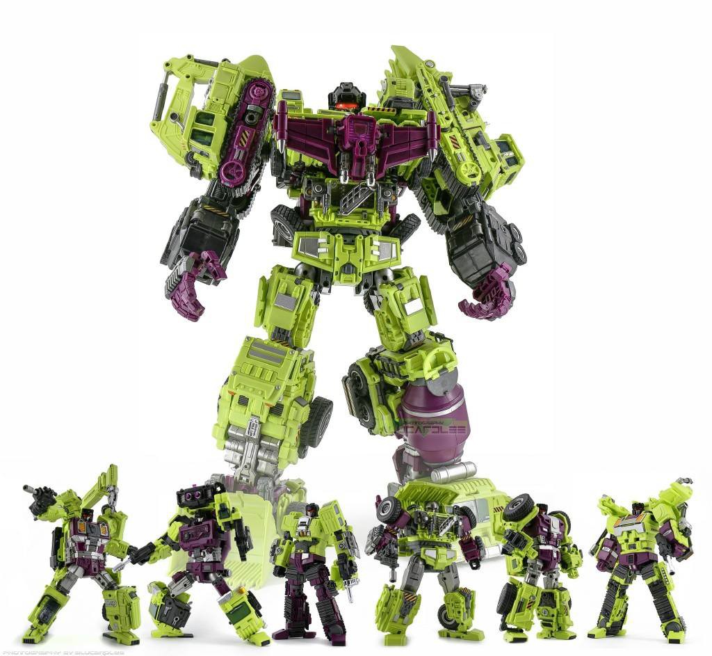 Generation Toy Transformer Gravity Builder GT-01ABCDEF Combiner Full ...