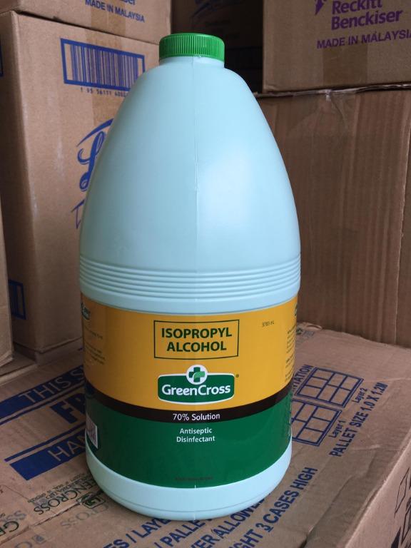GreenCross 70% Sol. Isopropyl Alcohol Antiseptic and Disinfectant ...