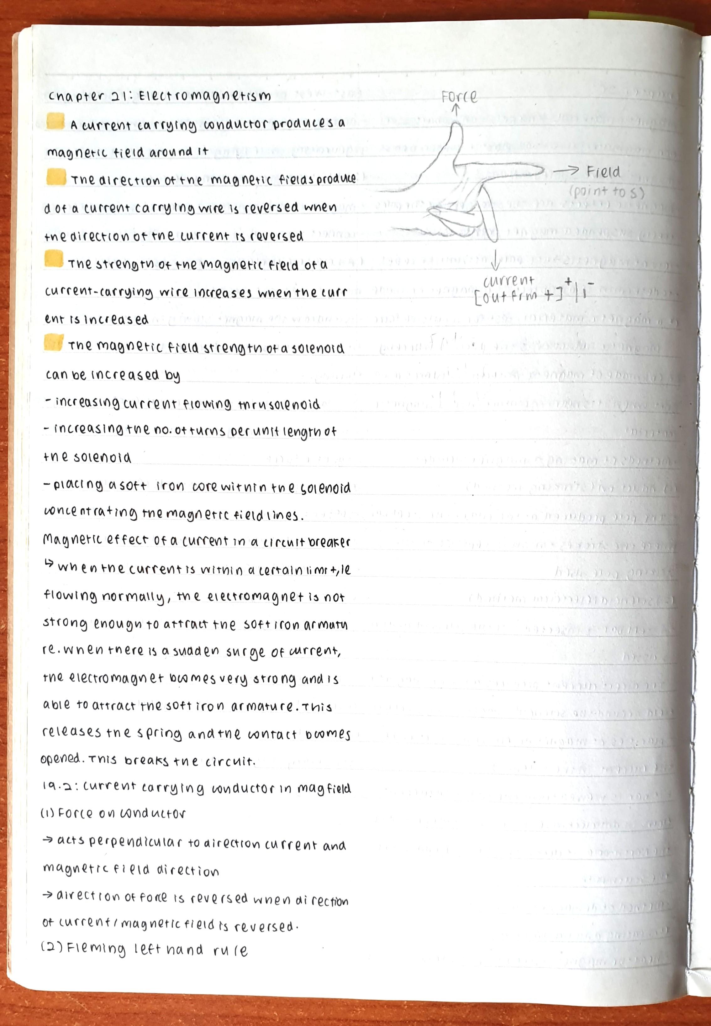 Handwritten O Level Combined Science Physics Notes (Sec3 & 4), Books ...