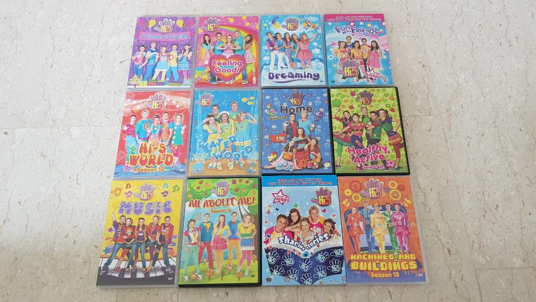 Hi5 DVD (12pcs), Hobbies & Toys, Music & Media, CDs & DVDs on Carousell