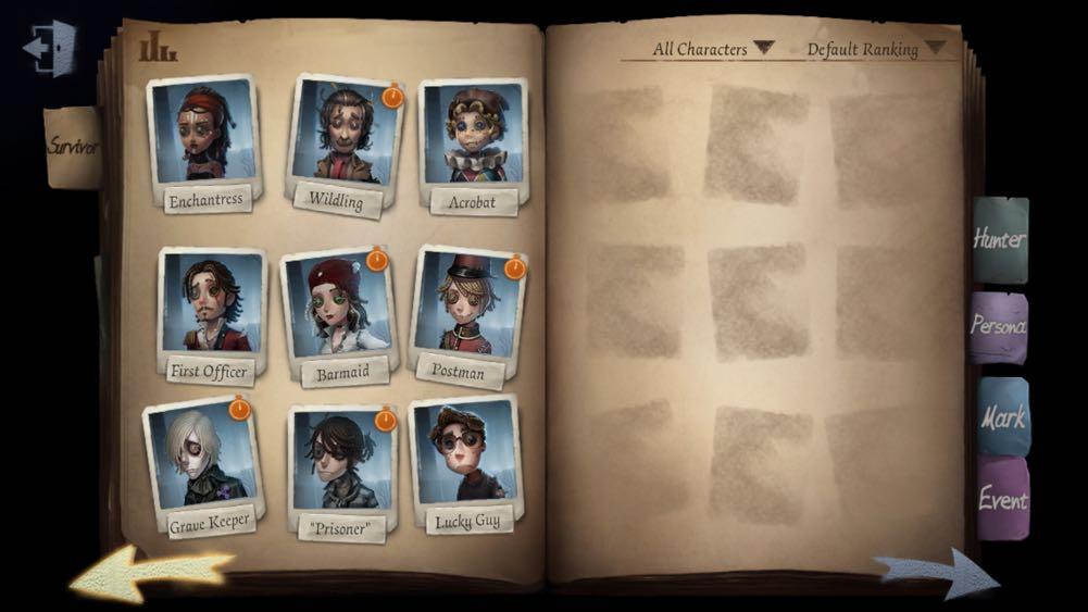 Identity v, Video Gaming, Gaming Accessories, Game Gift Cards ...