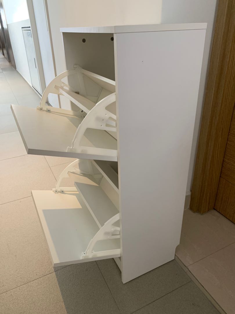 IKEA Bissa Shoe Rack, Furniture & Home Living, Furniture, Shelves ...