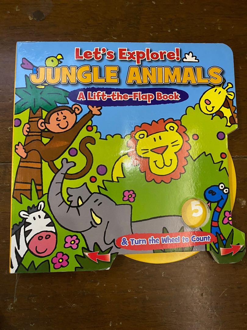 Jungle Animals book, Hobbies & Toys, Books & Magazines, Children's ...