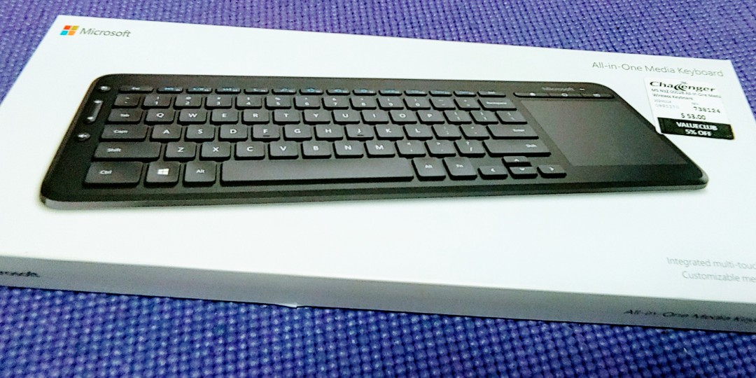 Microsoft All in One wireless keyboard, Computers & Tech, Parts ...