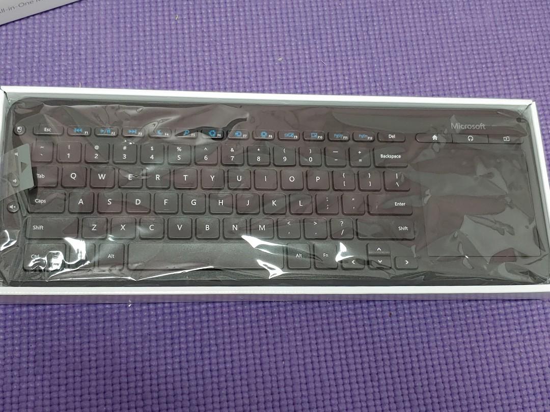 Microsoft All in One wireless keyboard, Computers & Tech, Parts ...