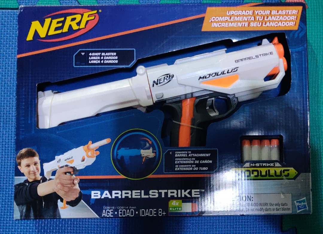 Nerf barrel strike, Hobbies & Toys, Toys & Games on Carousell