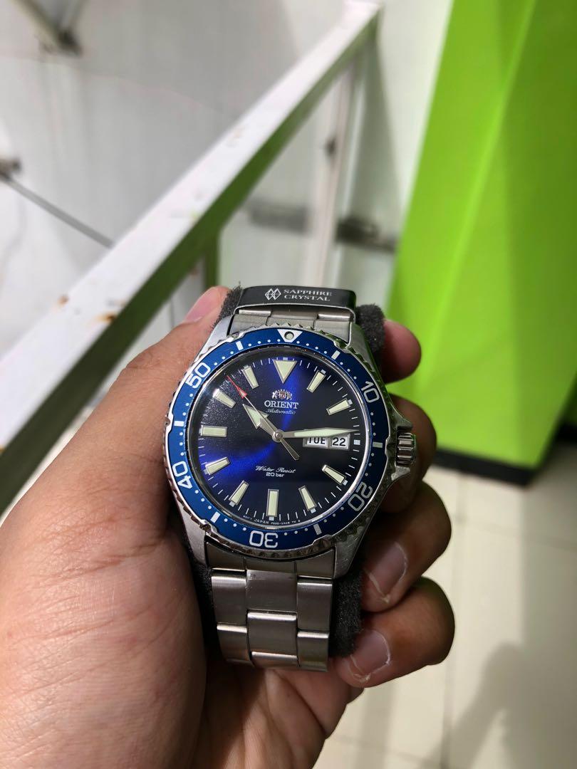Orient Kamasu Mako III RA-AA0002L Not Seiko SKX Mako 3 Ray Raven ...