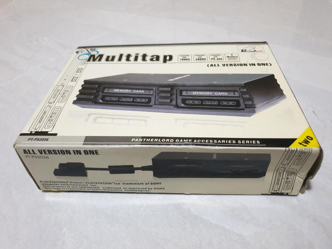 PlayStation 2 (PS2) Multi-Tap Adapter Connector, Video Gaming, Video ...