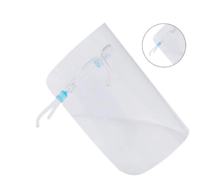 Full Face Shield Set Consist of 10 clear Sheet and 2 Transparent Spec ...
