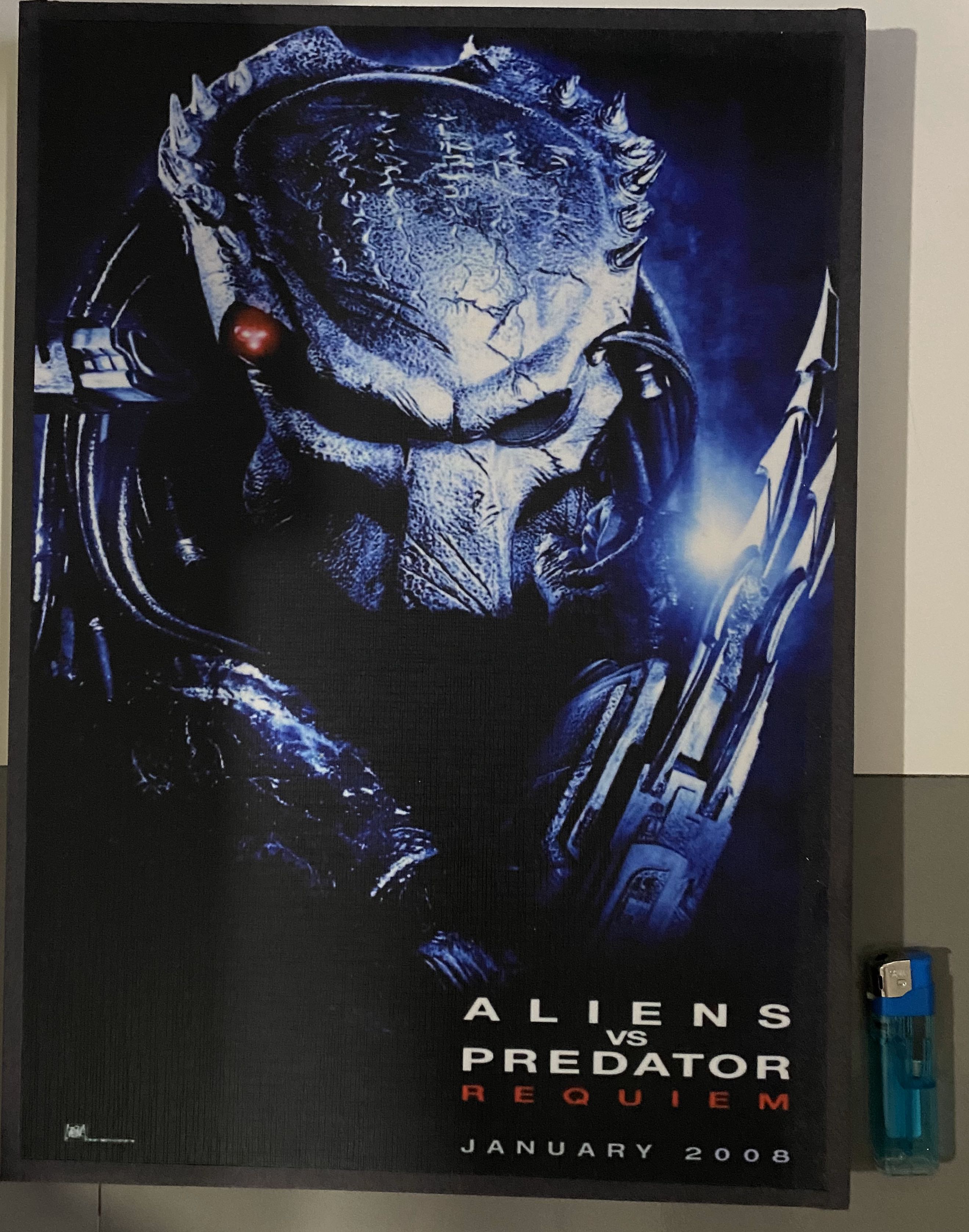 Predator poster. Aliens vs Predator Requiem. (Hot Toys Sideshow Neca ...