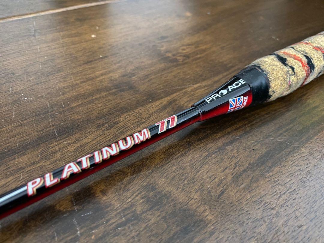 PROACE Platinum77 Badminton Racket, Sports Equipment, Sports & Games ...