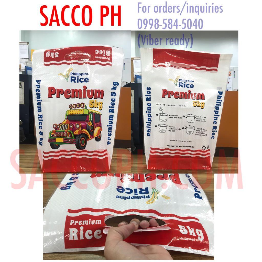 Sacco PH sack with handle rice sack sako, Food & Drinks, Local Eats on ...