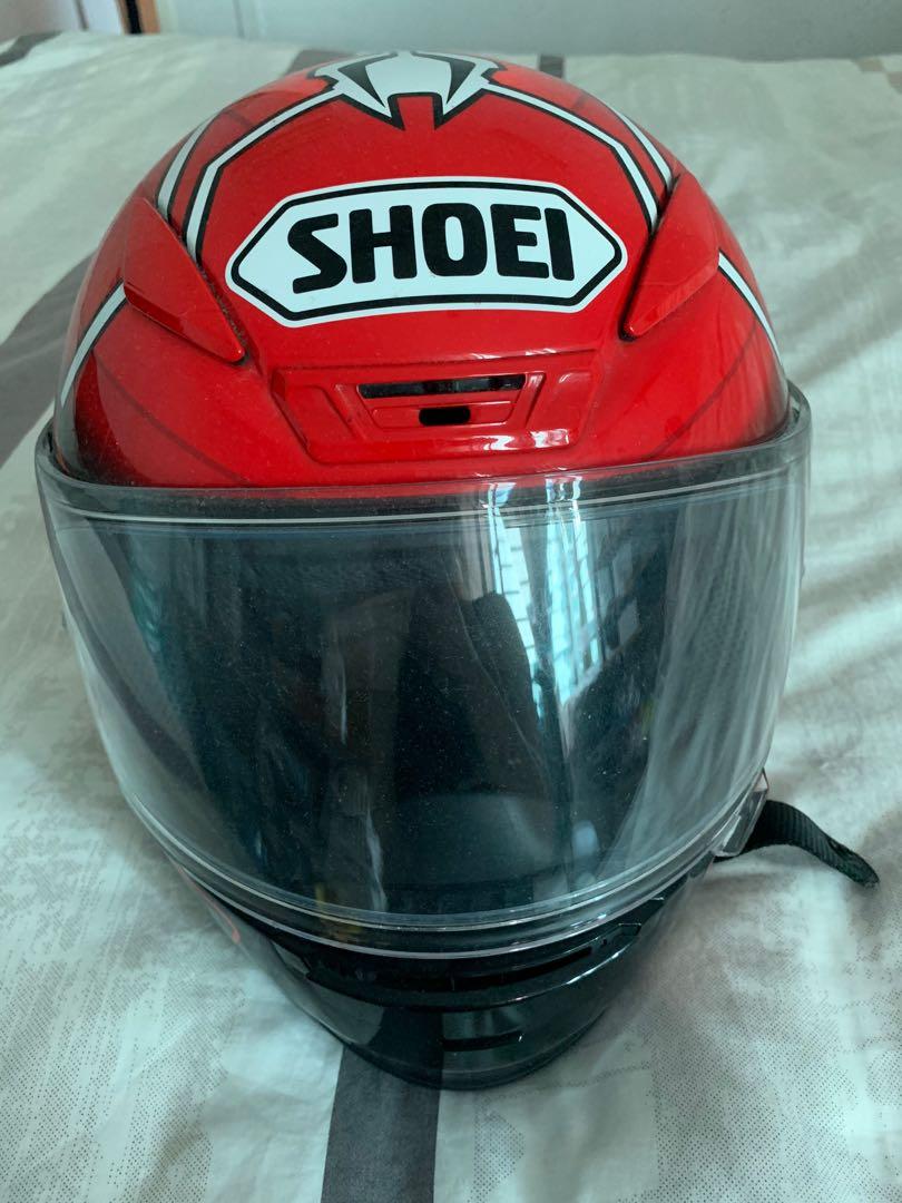 Shoei Full Face Helmet, Motorcycles, Motorcycle Accessories on Carousell