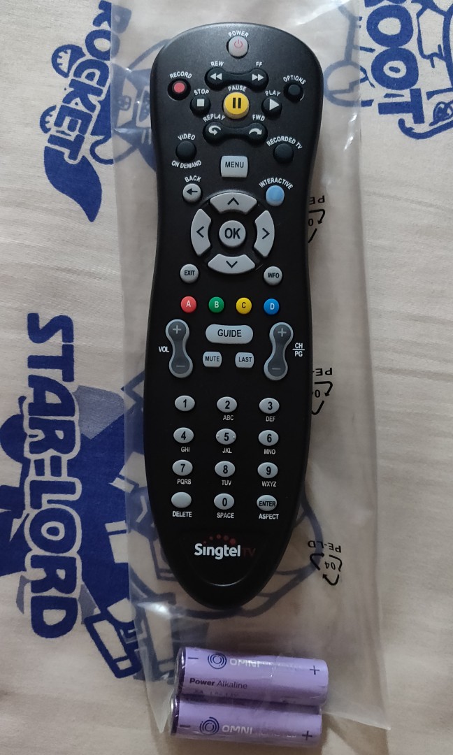 Singtel mioTV remote control, TV & Home Appliances, TV & Entertainment ...