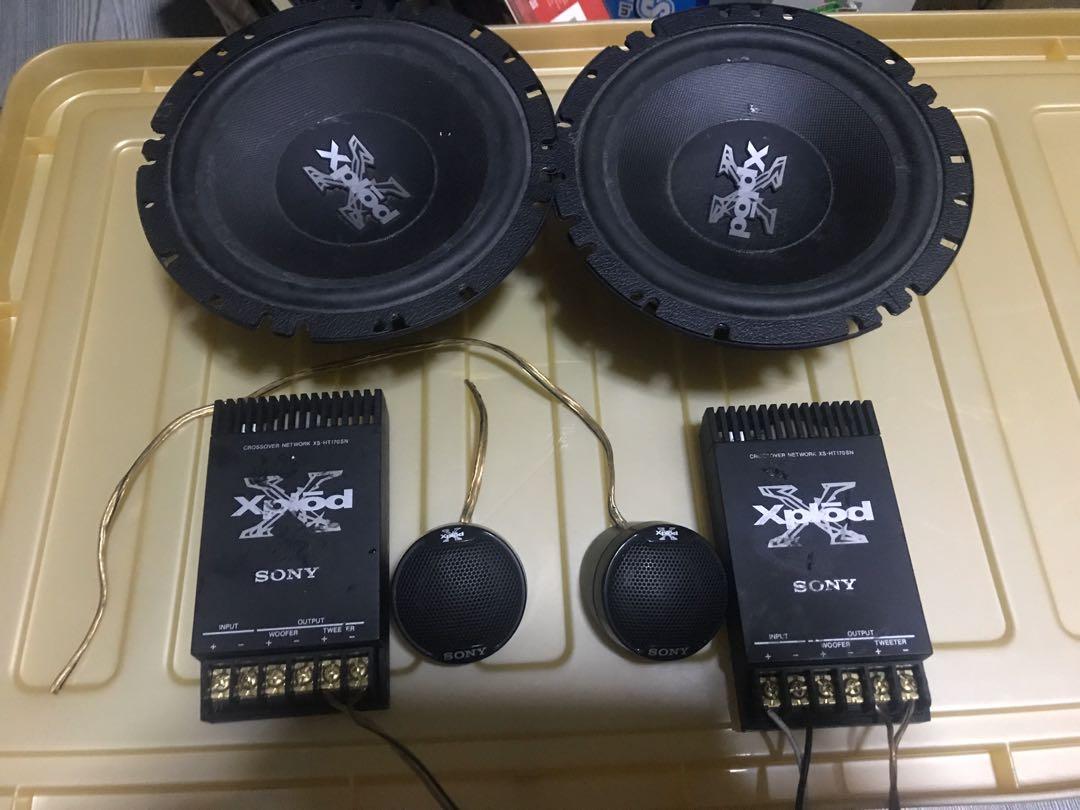 Sony Xplod XS-HT170SN Component Speakers, Car Accessories, Accessories on Carousell