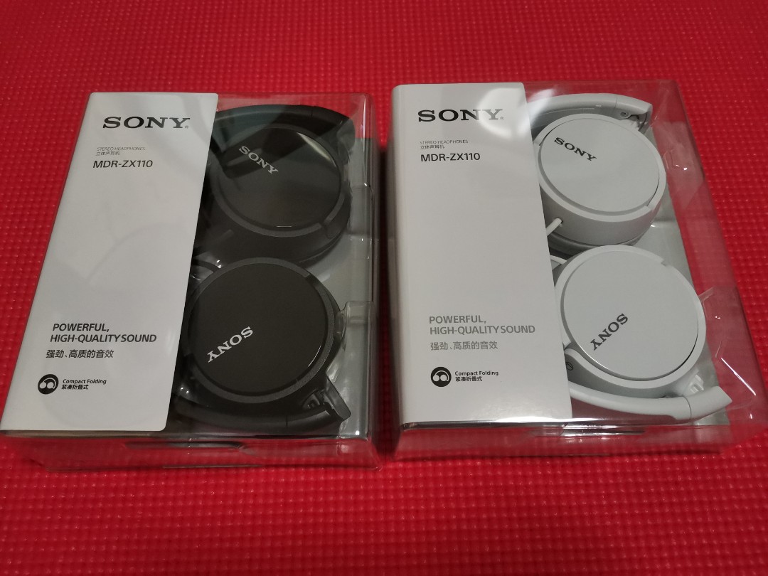 Sony ZX110 Headphones, Audio, Headphones & Headsets on Carousell