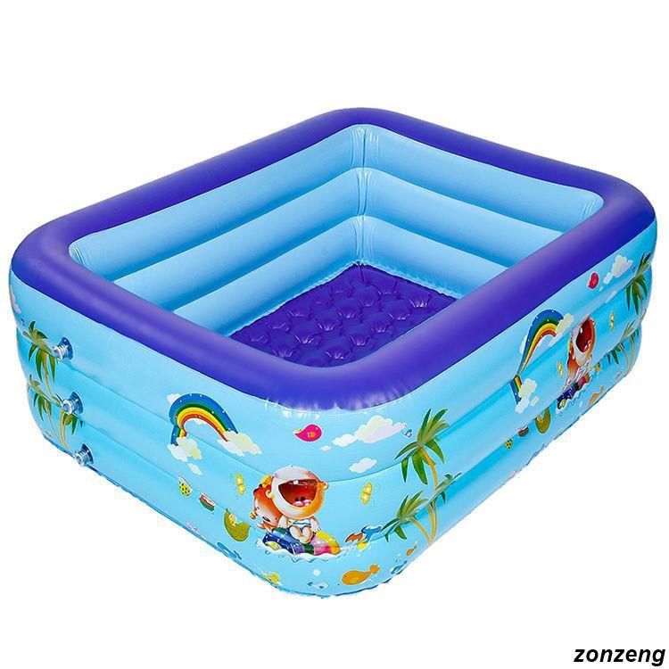 Swimming Bucket Pool Play Pool Bathing Inflatable Indoor Oversized Kids ...