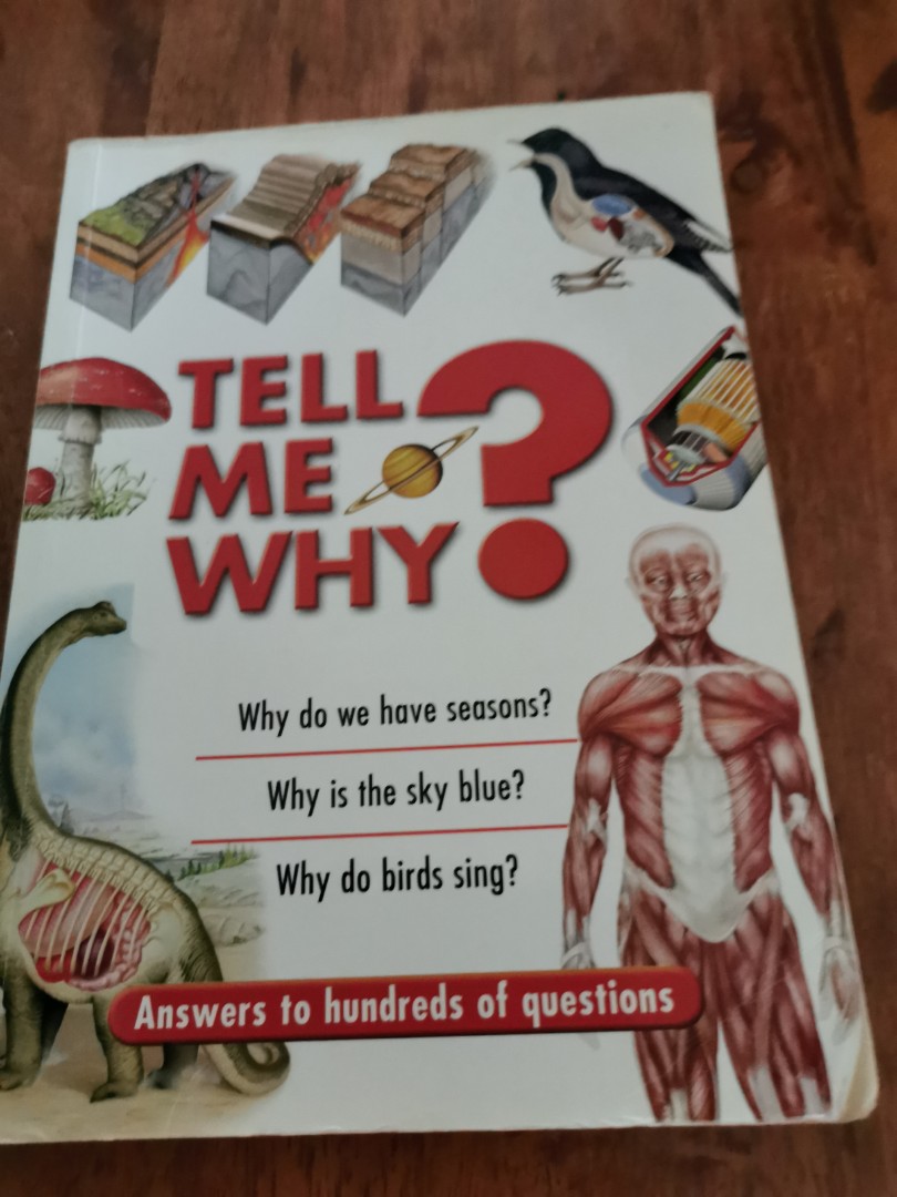 Tell Me Why? Book, Hobbies & Toys, Books & Magazines, Fiction & Non ...