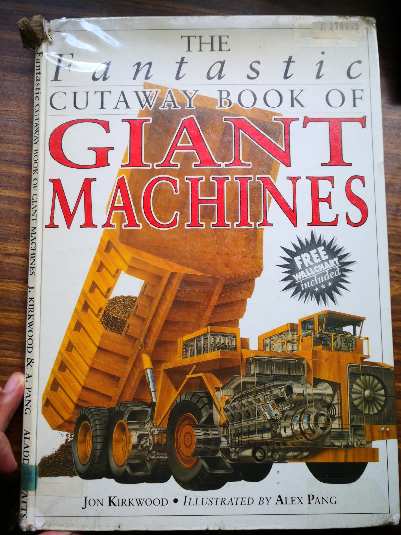 The fantastic cutaway book of giant machines, Books & Stationery, Non ...