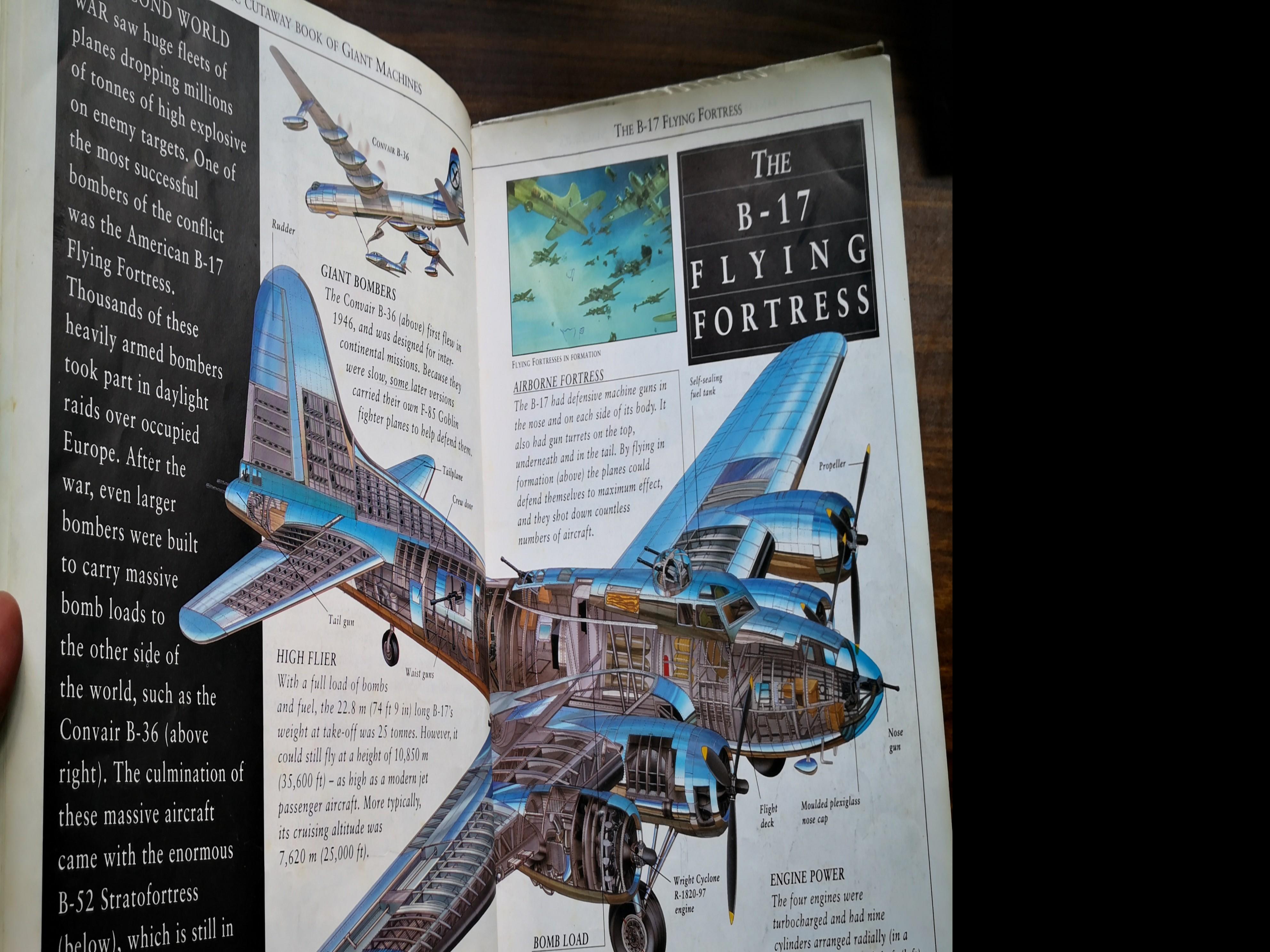 The fantastic cutaway book of giant machines, Books & Stationery, Non ...