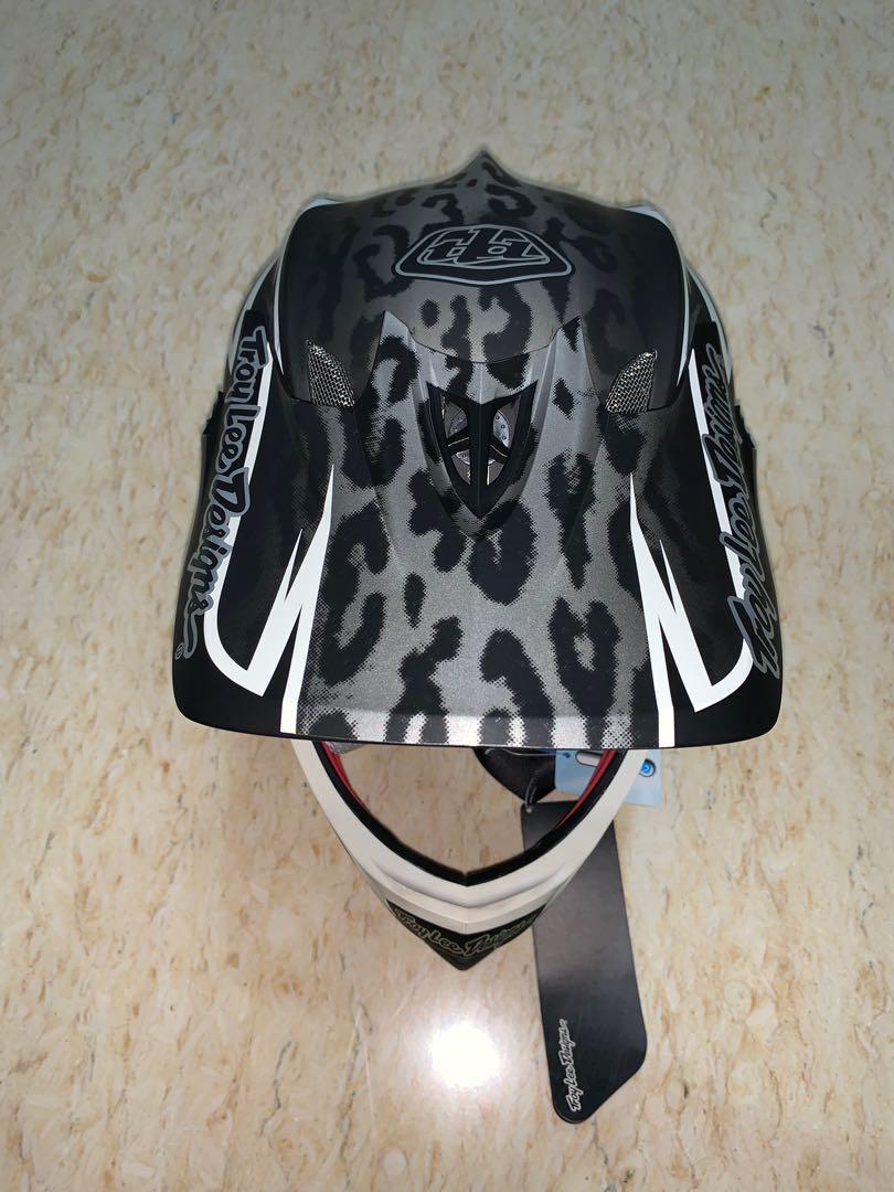 TLD D3 Speeda White Carbon composite MTB helmet, Sports Equipment ...