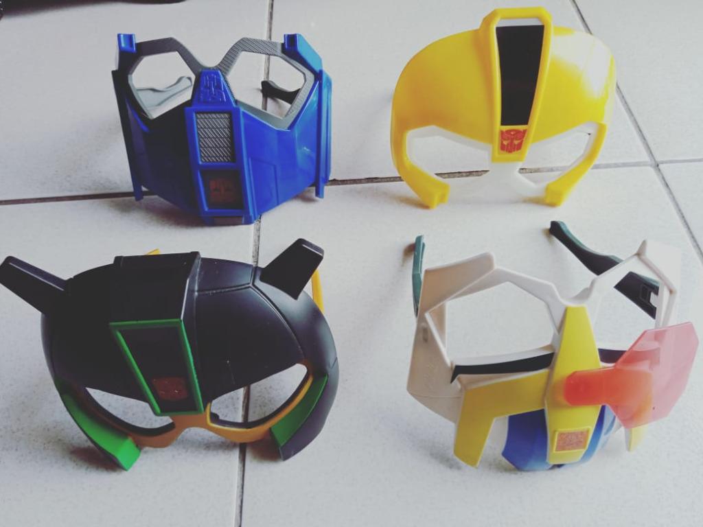 Transformers Robots in Disguise Masks 2016 Mc.Donalds Collectibles ...