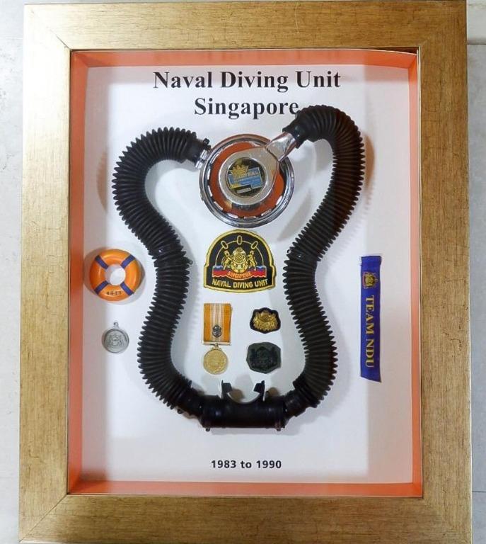 NDU Unit Commemorative Plaque - Naval Diver Army/ Navy/ Airforce ...