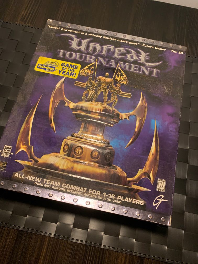 Unreal tournament classic box, Video Gaming, Gaming Accessories, In ...
