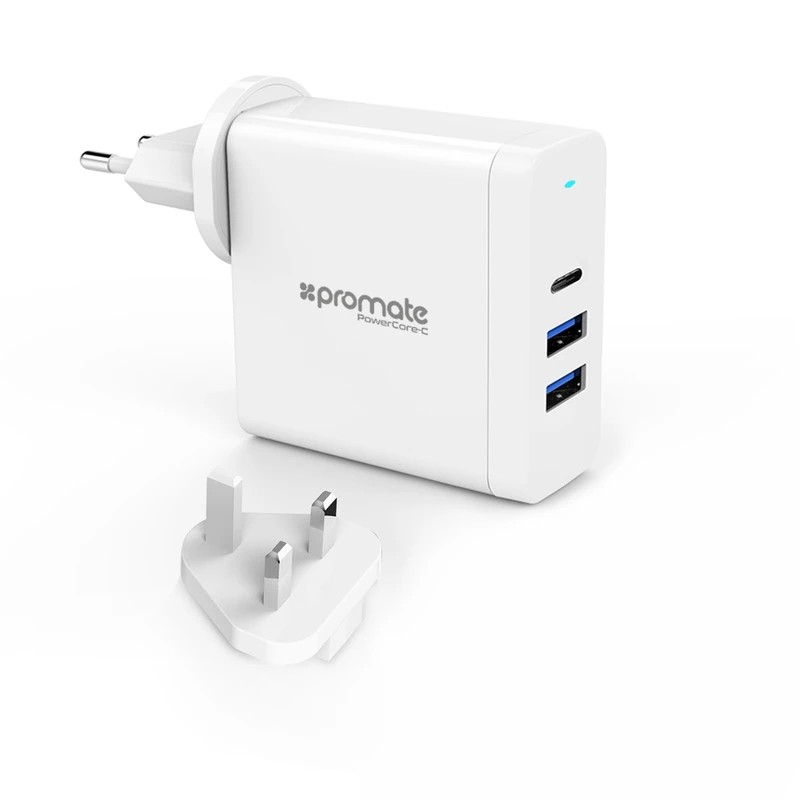 (Upgraded ) 65W Multi-Regional Plug USB-C Wall Adapter with Power ...