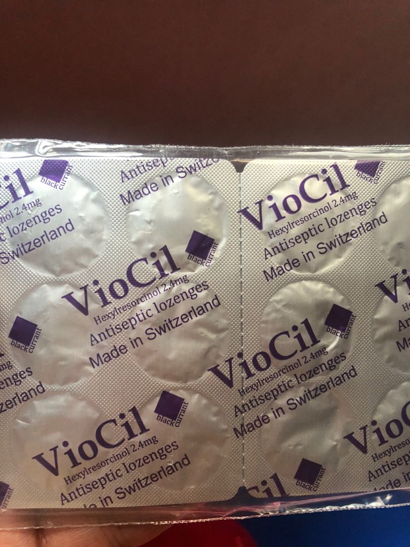Viocil 2.4mg Lozenge (12 tablets), Everything Else on Carousell